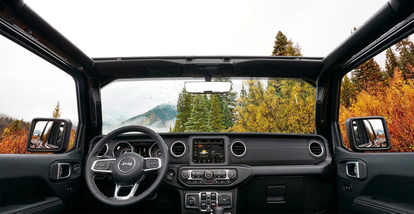 Jeep® Wrangler JL | Interieur | Die Ikone unter den SUVs