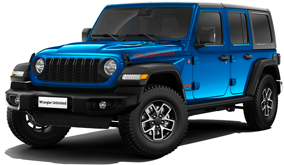 Jeep Wrangler Azul Personalizado